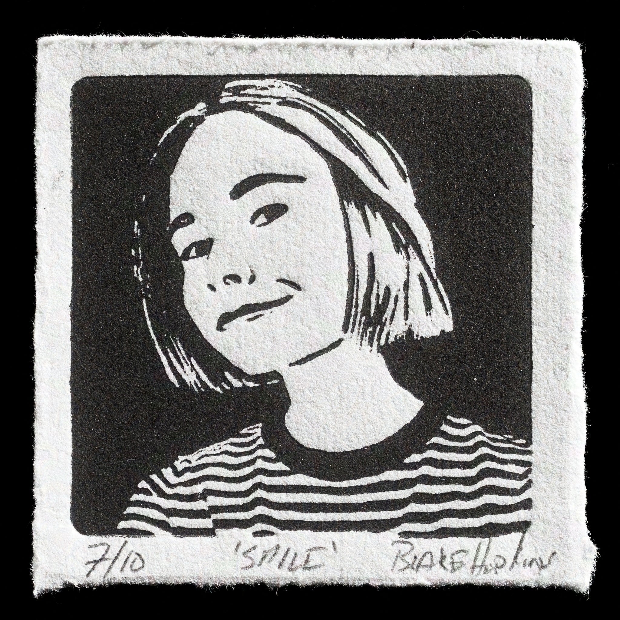 "Smile" by Blake Hopkins – OPEN PRINT EXCHANGE