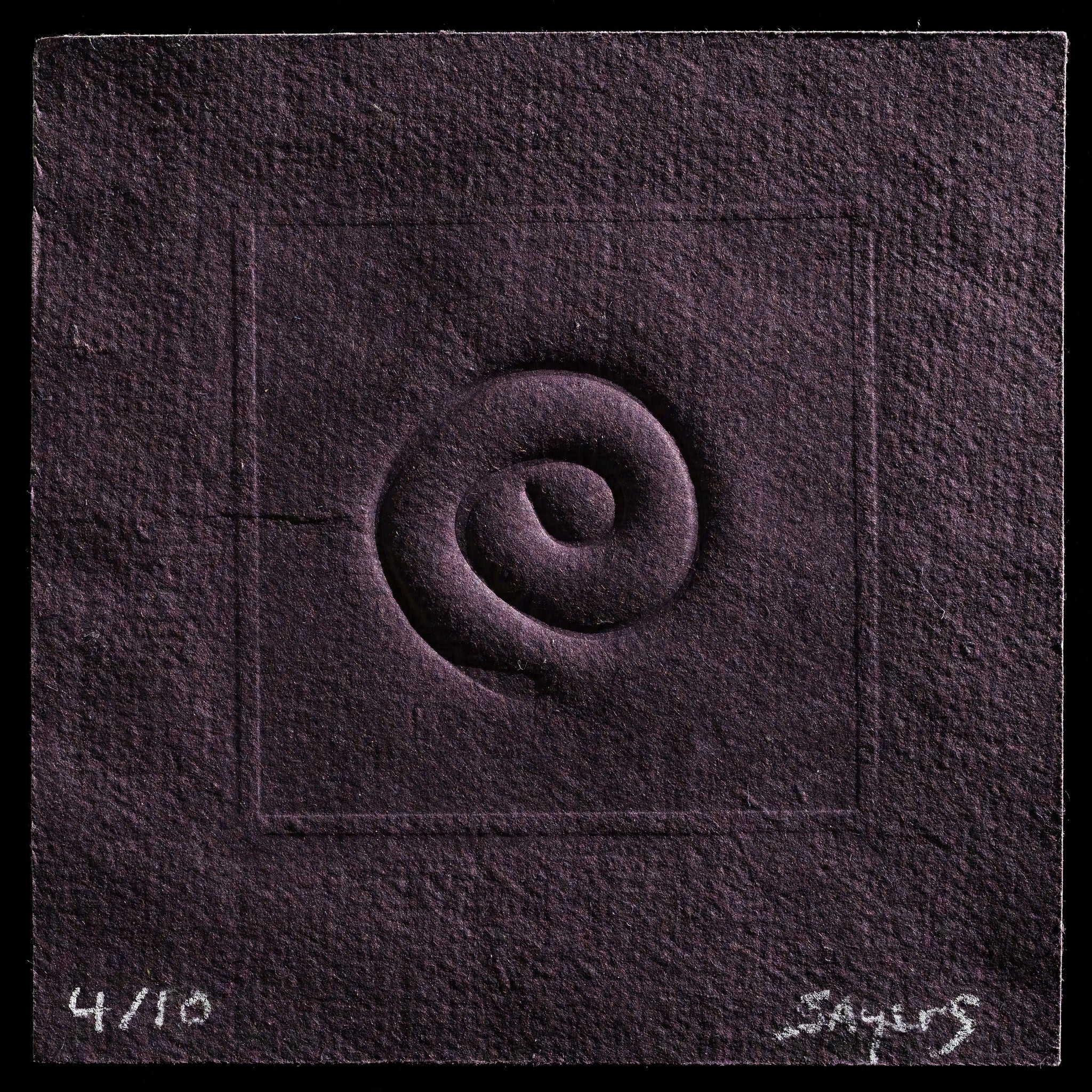 "Dark Spiral" by SALLY AYERS – OPEN PRINT EXCHANGE