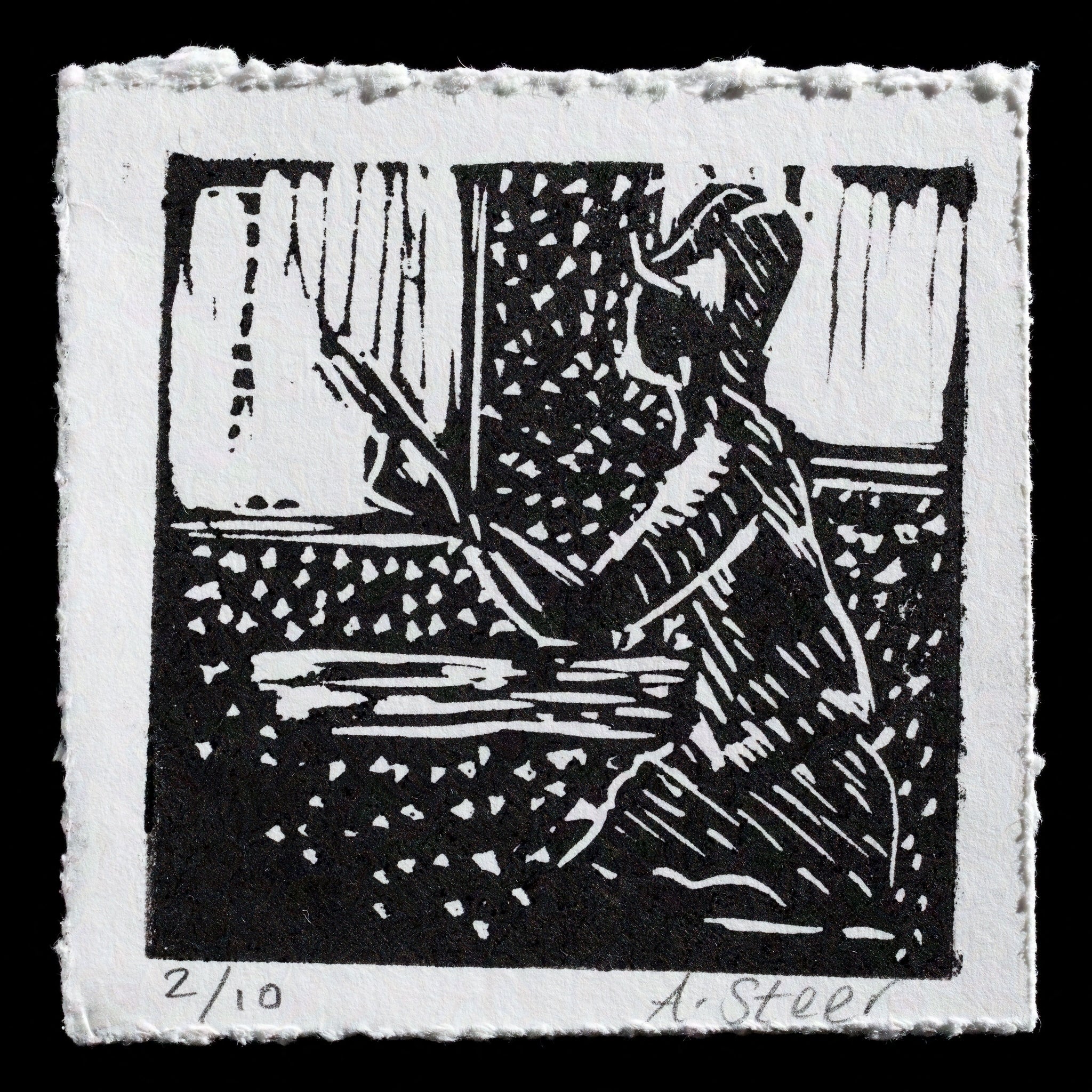 "Post race spectator" by Amanda Steer – OPEN PRINT EXCHANGE