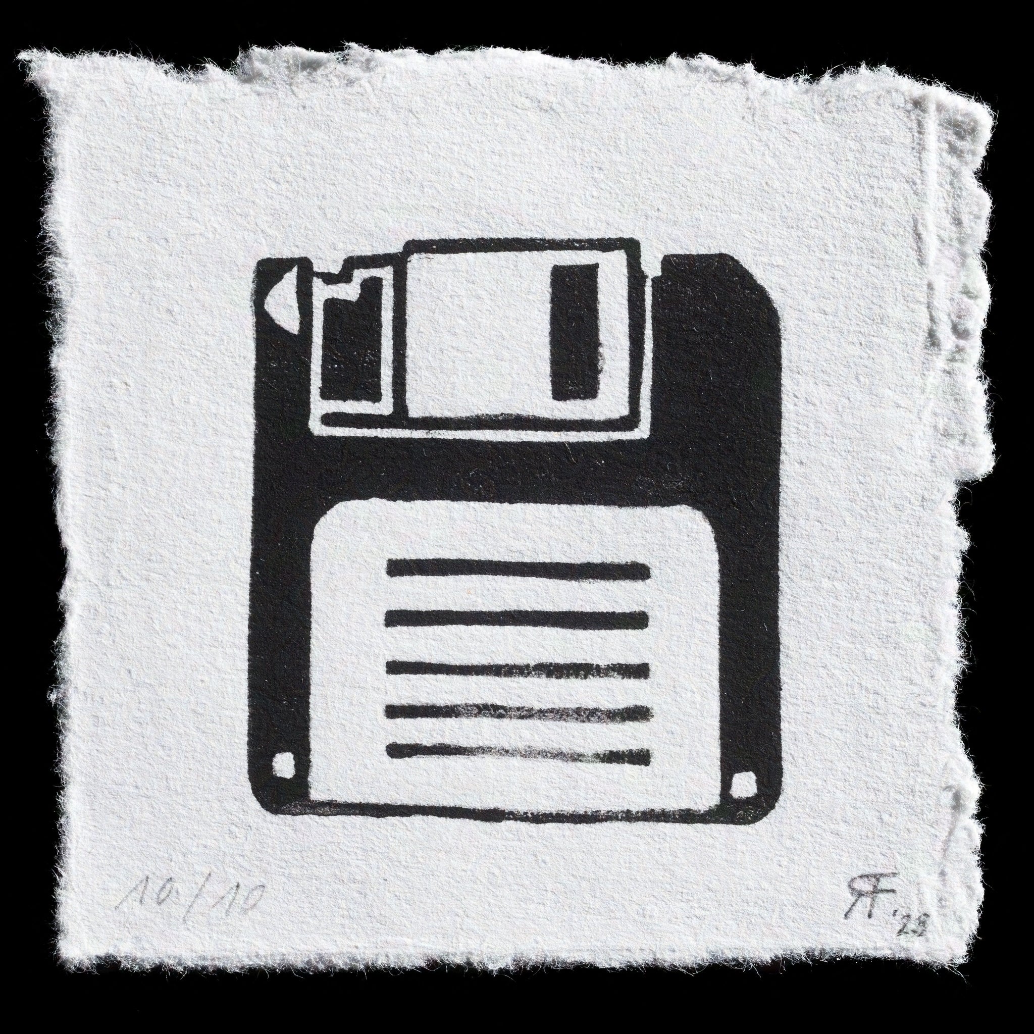 "Floppy" by Ramona Fontaine – OPEN PRINT EXCHANGE