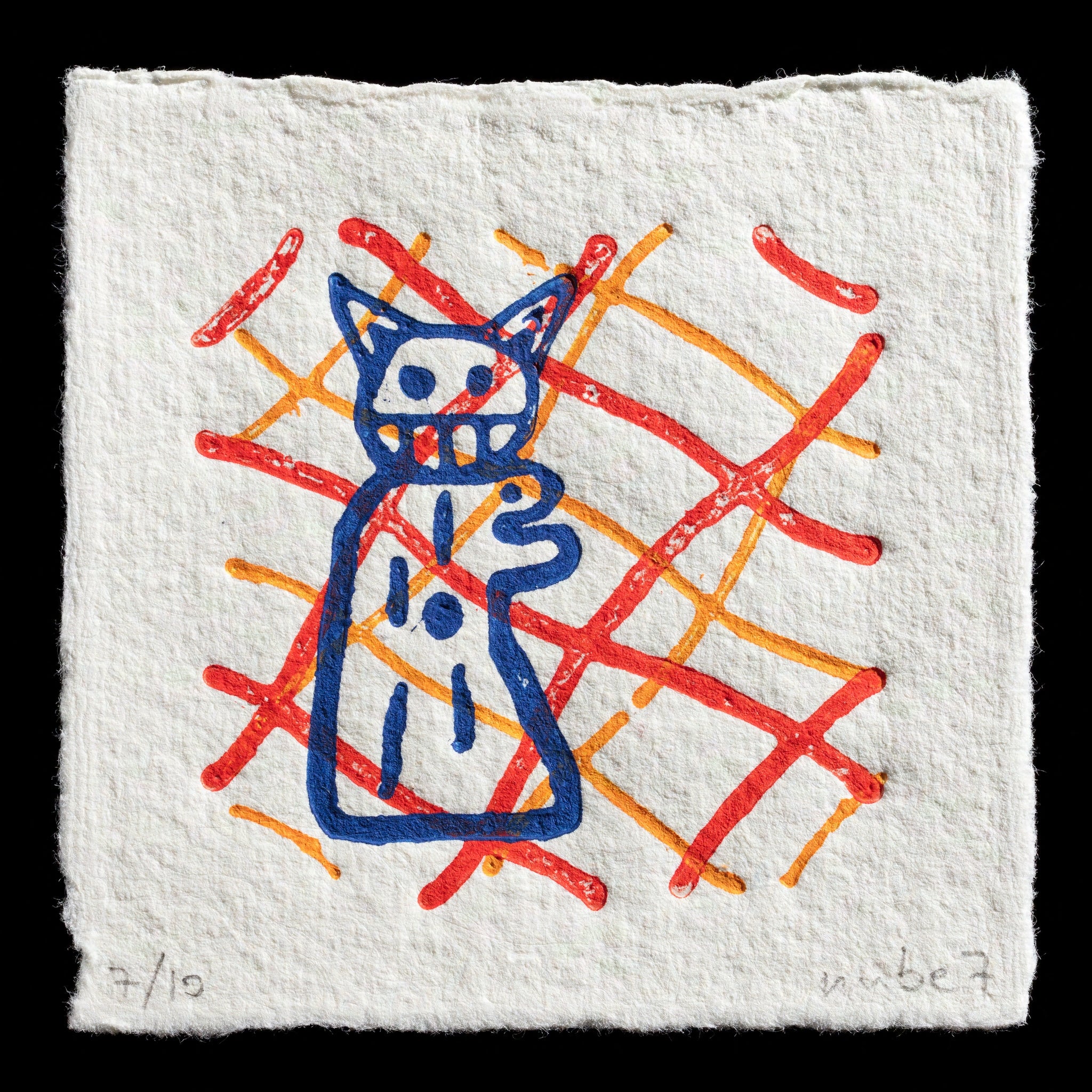 "Dimoni Okapi Escacs (Chess Okapi Demon)" by nube7 – OPEN PRINT EXCHANGE